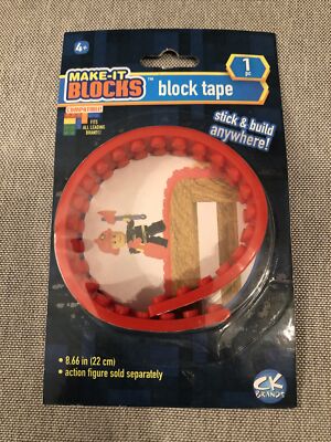 Red Block Tape! Stick Anywhere! | eBay