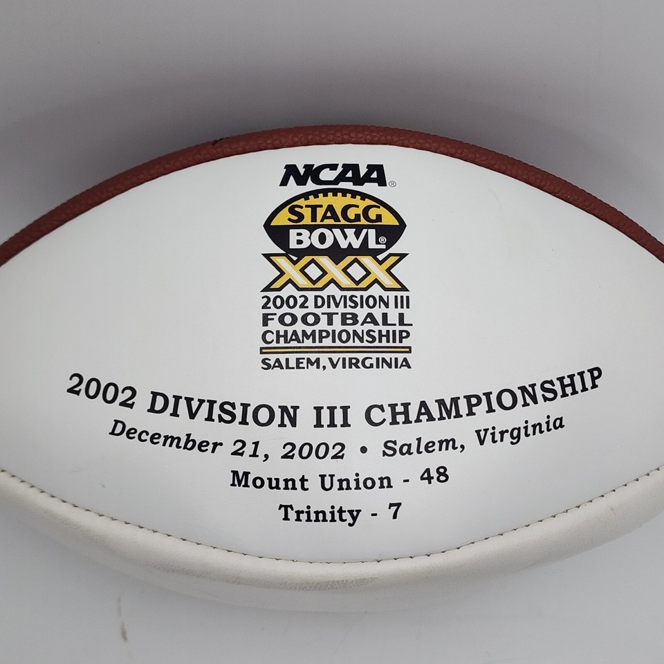 WILSON NCAA 2002 DIVISION III FOOTBALL Championship VIRGINIA SEE PHOTOS ...