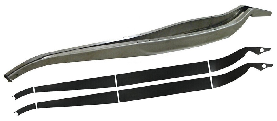 NEW 1932 FORD FRAME RAIL & BOXING PLATE KIT,NOTCHED,CROSSMEMBERS ...