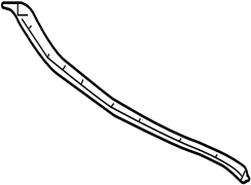 53395-33010 Toyota Seal, hood to front end panel 5339533010, New ...