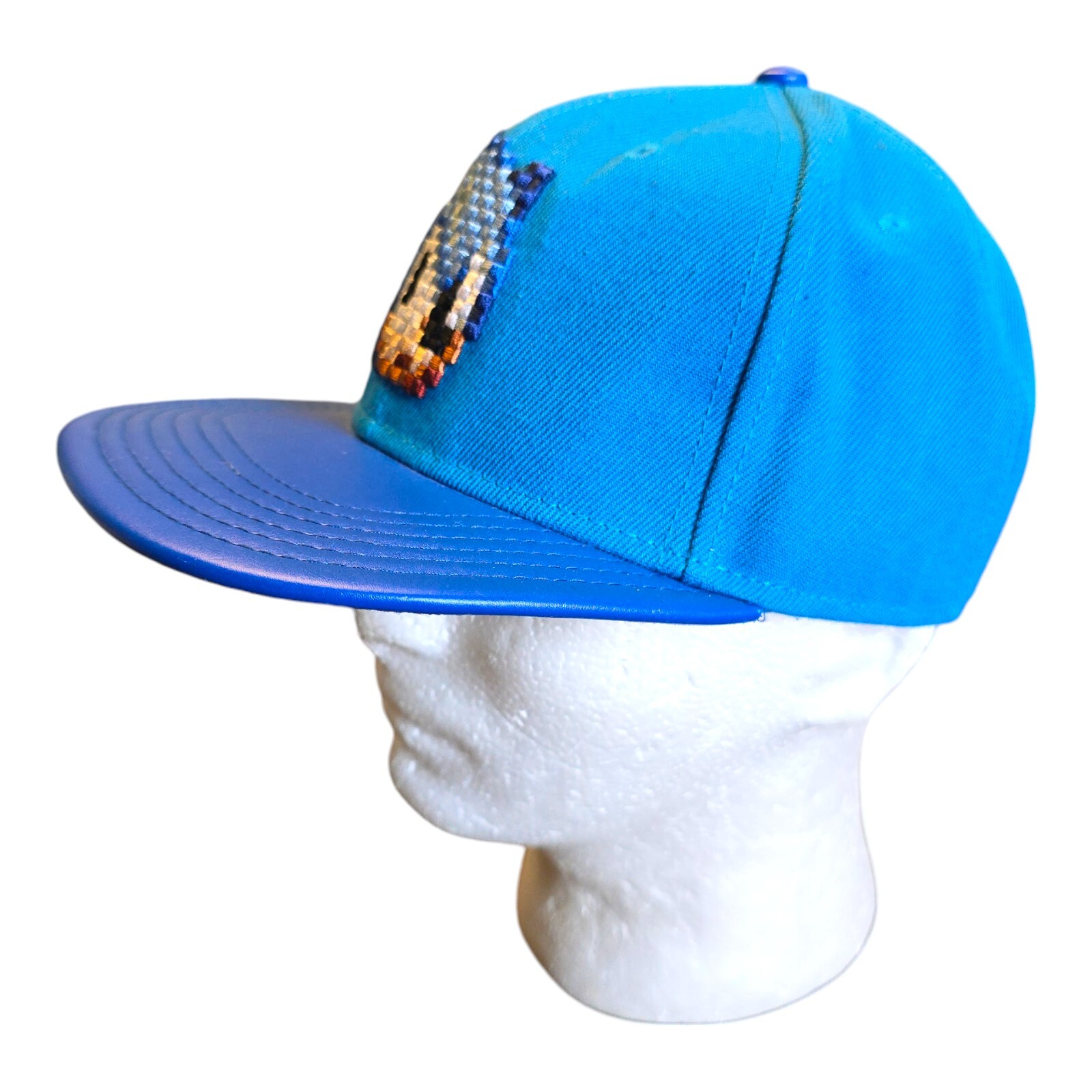 Sega Sonic The Hedgehog Hat Cap 8-Bit Pixel Don't Blink Snapback ...