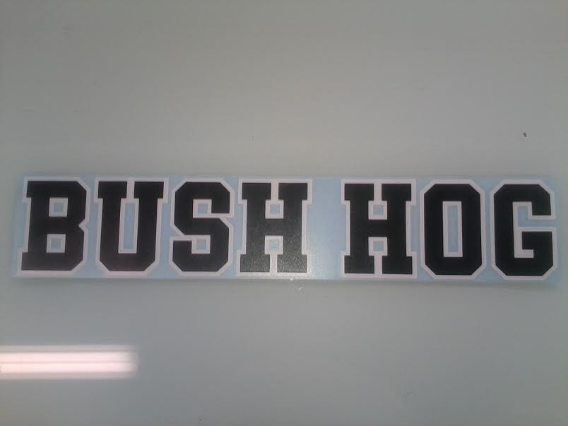 Bush Hog Decal | eBay
