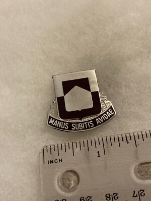 Authentic US Army 328th Medical Battalion Unit DI DUI Crest Insignia ...