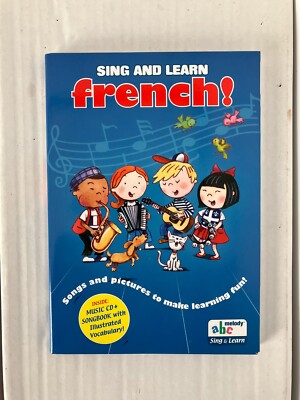 Sing and Learn - French. Music CD & Songbook With Illustrated ...