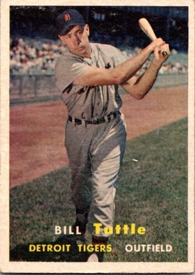1957 TOPPS BASEBALL #72 BILL TUTTLE MID GRADE JF | eBay