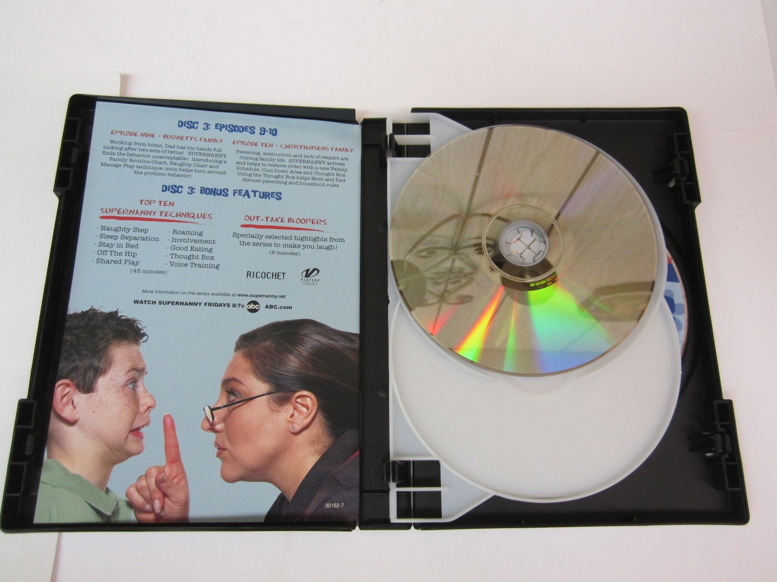 SUPERNANNY Season 1 ABC TV Reality - JO FROST - (2005, DVD) RARE OOP | eBay