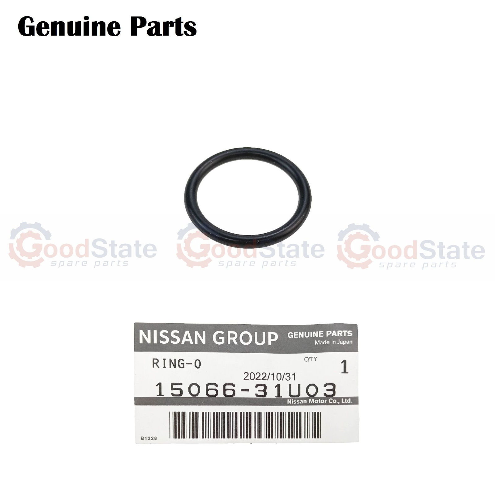 GENUINE Nissan Stagea M35 VQ35DE Larger Timing Chain Cover Seal O Ring ...