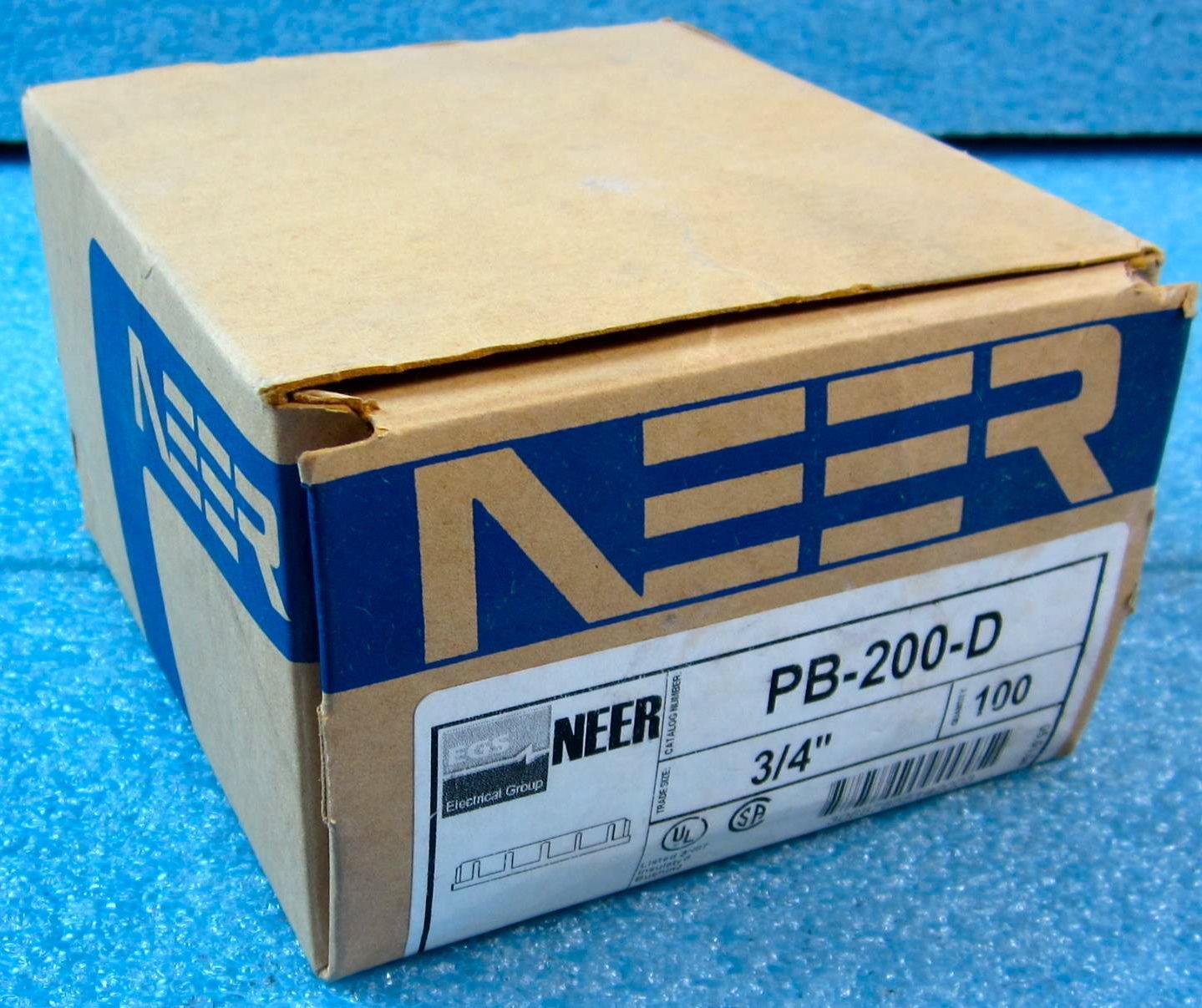 *BOX OF 100* OZ GEDNEY / APPLETON / NEER PB-200-D INSULATED BUSHING, 3/ ...