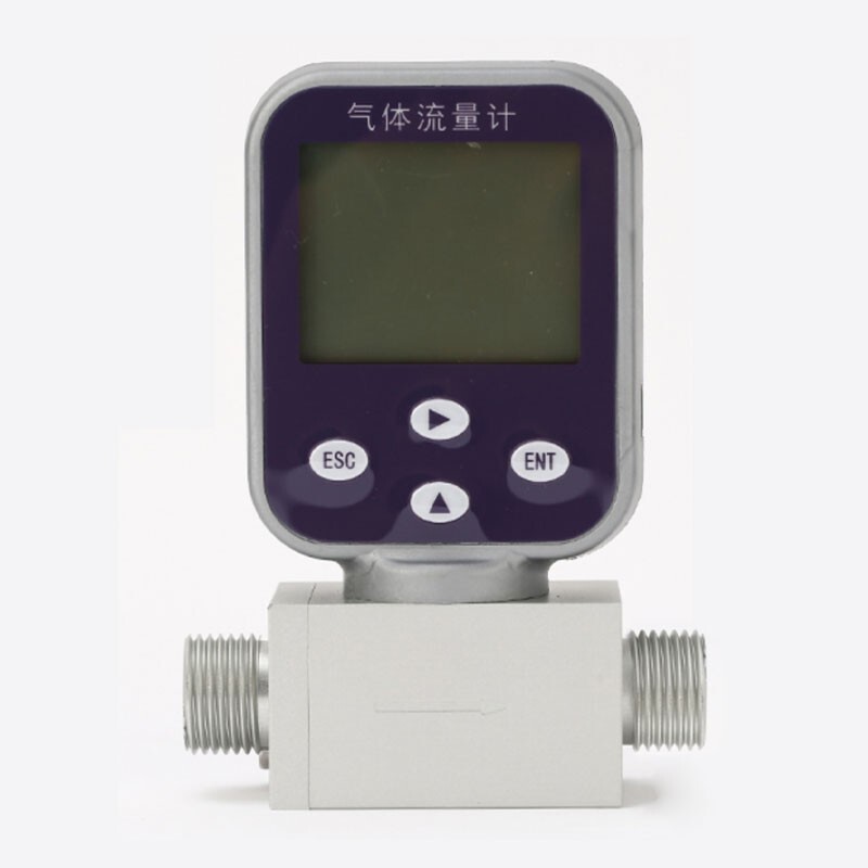 0-50L/min Methane Flow Meter Miniature Thermal Gas Flow Meter Mass Gas ...