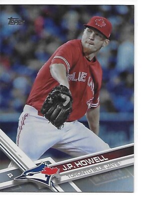 2017 Topps Update Baseball Rainbow Foil J.P. Howell Blue Jays | eBay