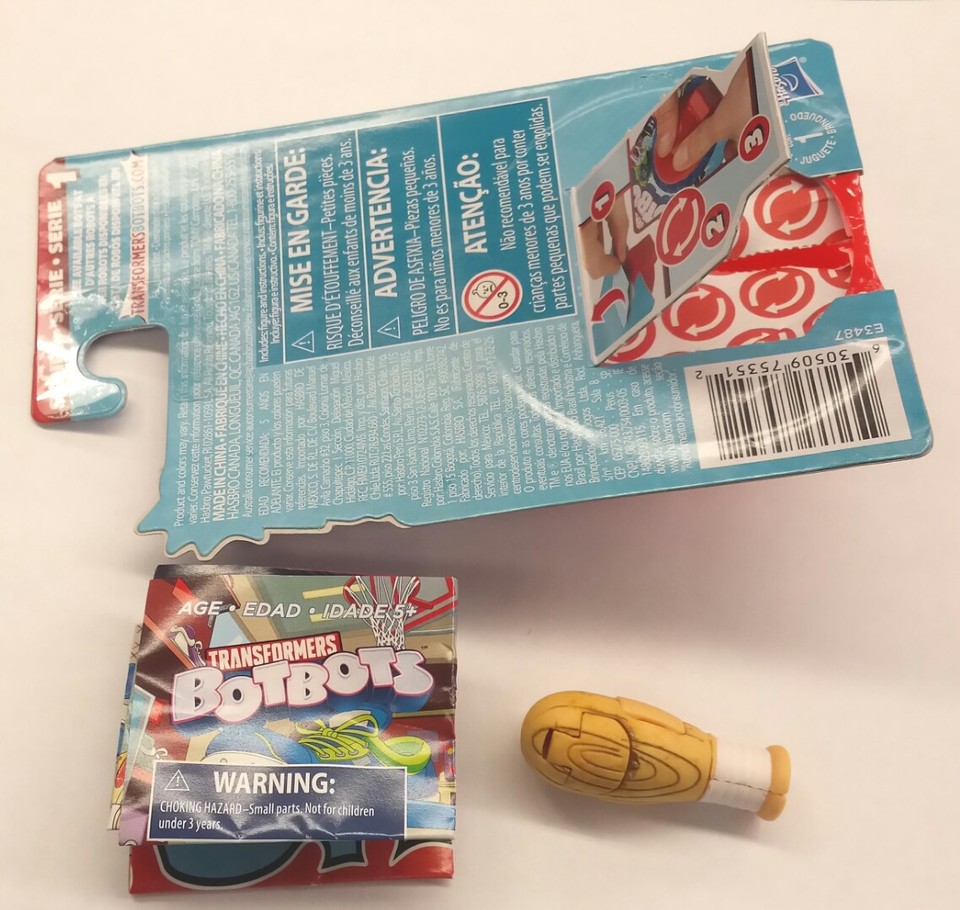 BATSBY; Transformers BotBots 2018, NEW (opened blind package) Jock ...