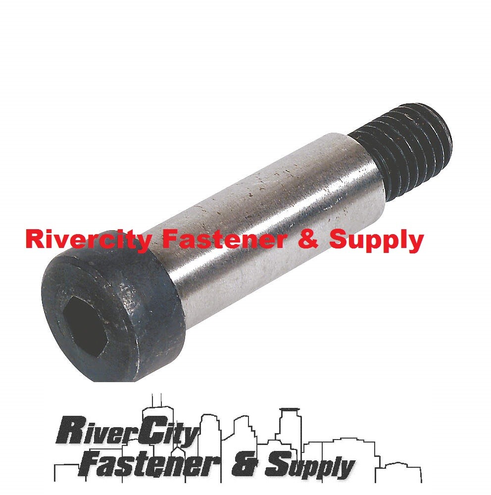 (1) 1/2x2 Stripper Shoulder Bolts Screws Alloy steel Black Oxide 3/8-16 ...