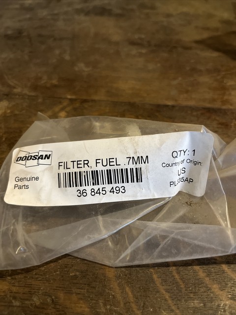DOOSAN 36845493 Fuel Filter .7MM for sale online | eBay