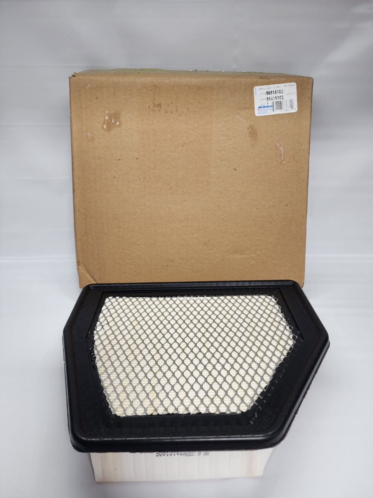 ACDelco GM Engine Air Filter Chevy Captiva 12-15 Saturn Vue 2008-2010 ...