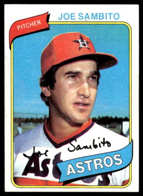 1980 Topps Joe Sambito #571 Houston Astros Baseball Card | eBay