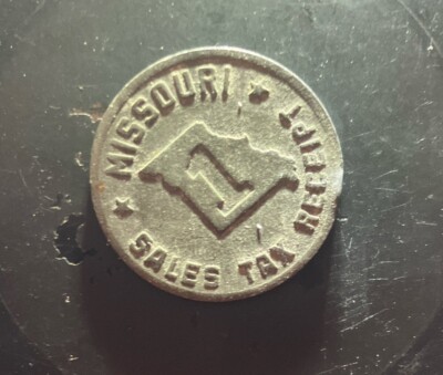 1925-1946 US Missouri Sales Tax Receipt Coin Token A74z | eBay