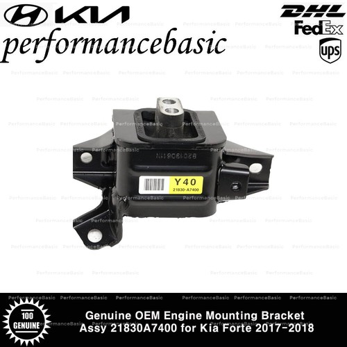 Genuine OEM Engine Mounting Bracket Assy 21830A7400 for Kia Forte 2017 ...