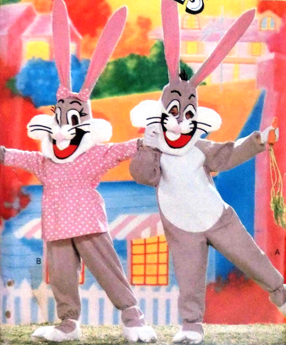 Butterick 5044 Looney Tunes Bugs Bunny cosplay Child S M L XL costume ...