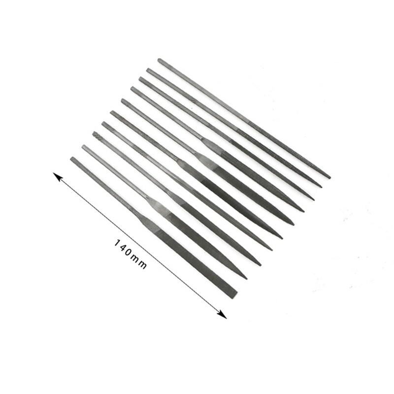 10Pcs Small Needle Files Set 140mm Jewelry Tools Beading Hobby ...