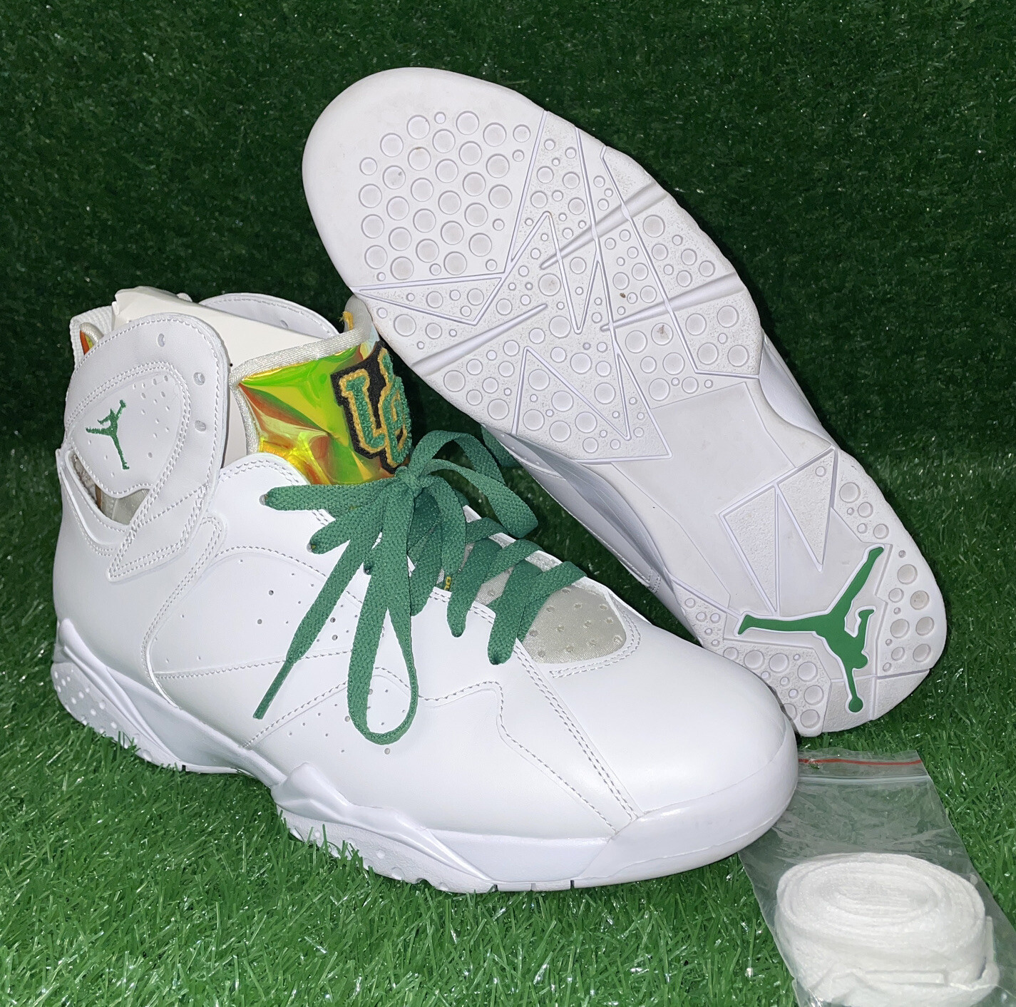 Nike Air Jordan 7 Oregon Ducks PE Sample Women's Size… - Gem