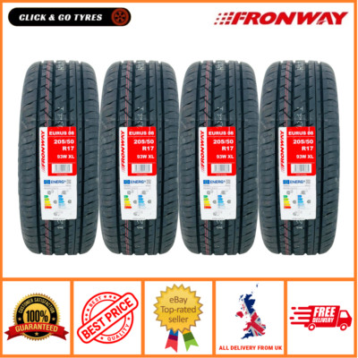 4 x 205/50R17 FRONWAY EURUS08 93W XL - High Performance - 205 50 17 ...