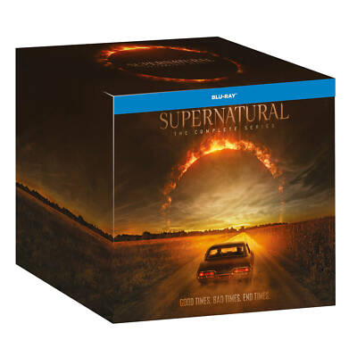 SUPERNATURAL COMPLETE SERIES 1-15 COLLECTION BOX SET 51 DISC BLU-RAY RB ...