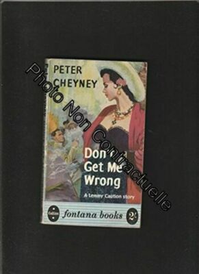 Don't Get Me Wrong | Peter Cheyney | Très bon état | eBay