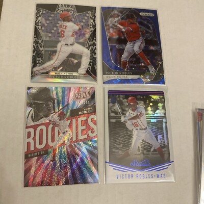 2018-20 Prizm + Studio Victor Robles 4 Card Lot Rookie + Serial #’d | eBay