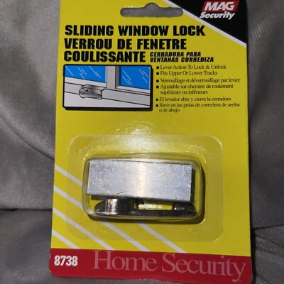 Mag security Sliding Window Lock Fits Upper And Lower Track New 8738 ...