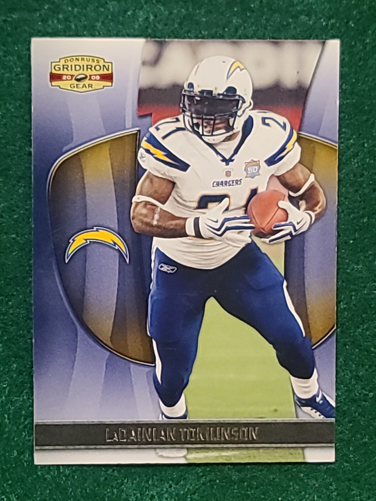 2009 Donruss Gridiron Gear Football Card #54 LaDainian Tomlinson | eBay