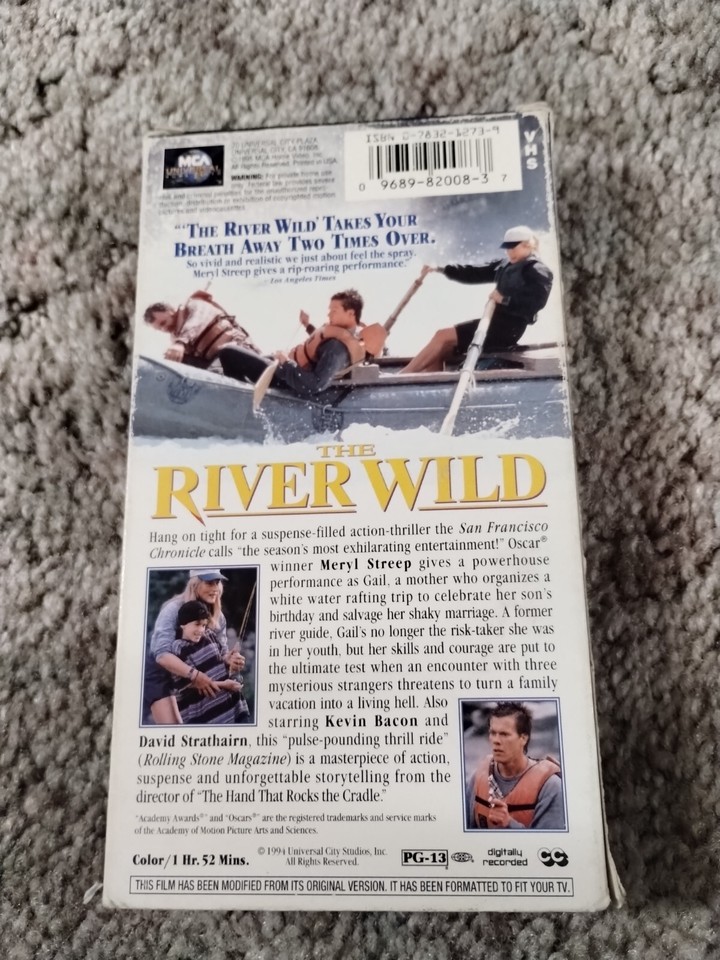 The River Wild (VHS, 1995) 96898200837 | eBay