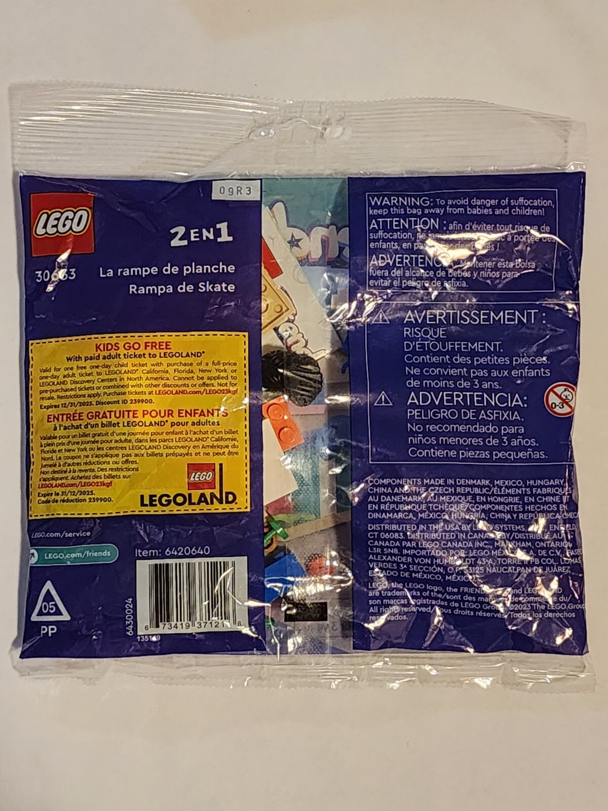 Lego Friends 30633 Skate Ramp Polybag *New Sealed* 46 pieces | eBay