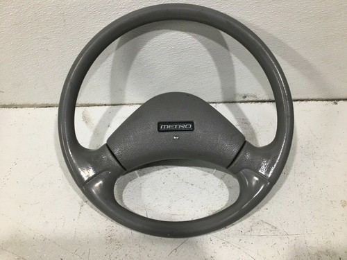 1992-1994 geo metro hatchback hatch steering steer wheel GREY OEM 2 ...