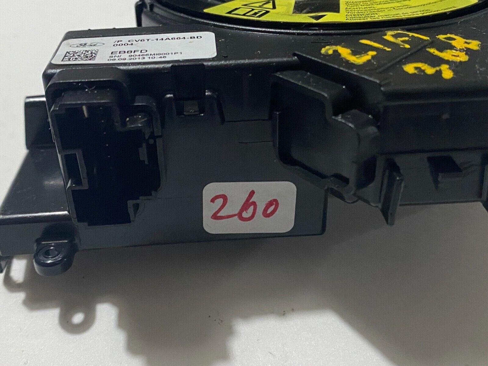 2012-2014 FORD FOCUS CLOCK SPRING W/ANGLE SENSOR OEM CV6T-14A664-BD | eBay