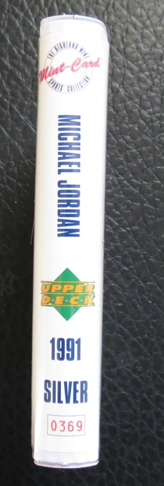 Highland Mint 1991 Upper Deck Michael Jordan 4.25 Oz .999 Fine Silver ...