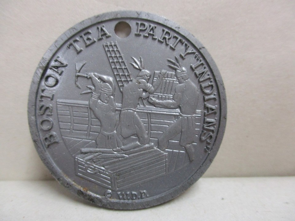 Son Of Liberty Boston Tea Party Walt Disney Production Plastic Token ...