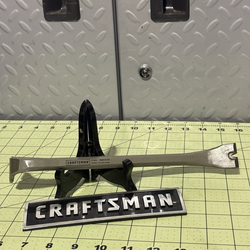 Sears Craftsman USA Nos Cats Paw Pry Bar Nail Puller 10.5” 37348 Rare ...