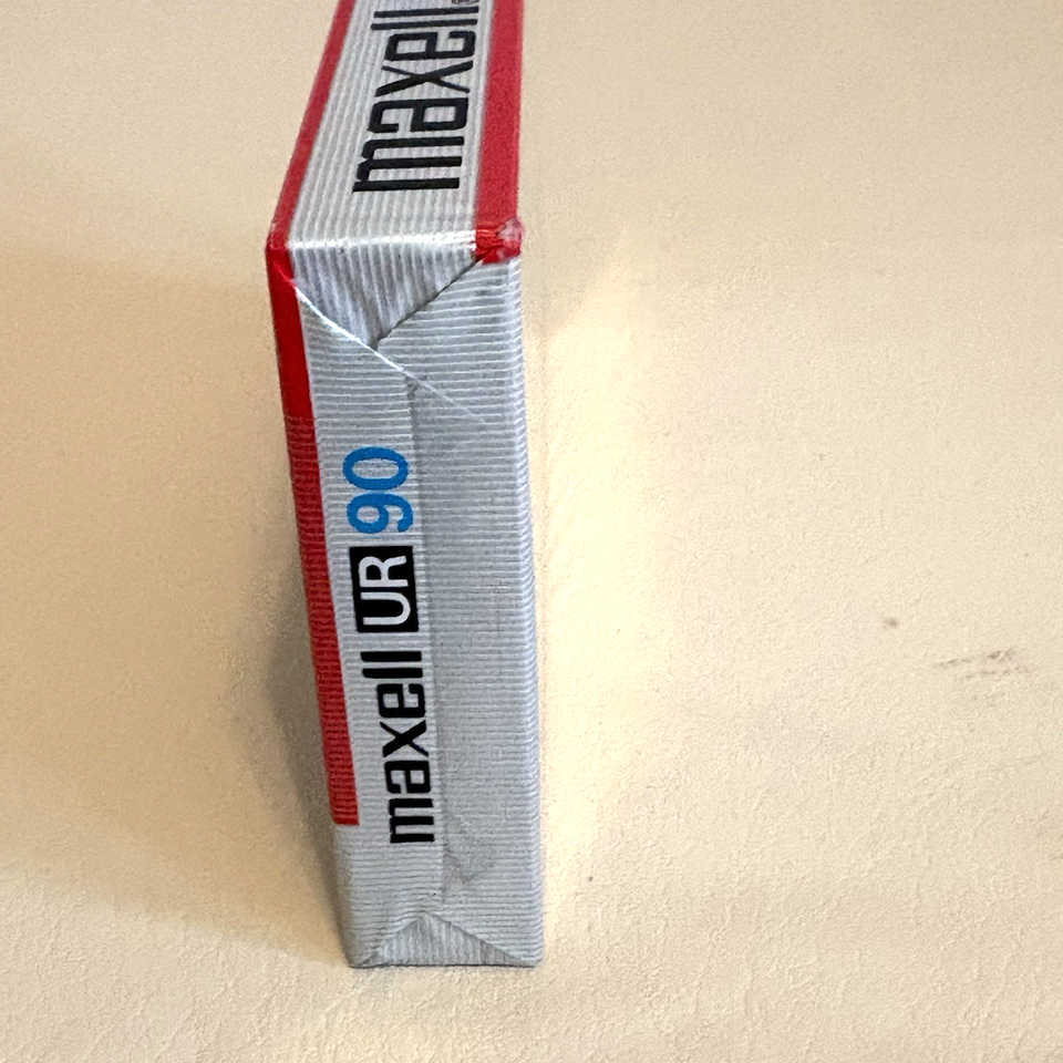 Vintage Maxell UR 90 Blank Cassette Tape Sealed IEC Type I Normal ...