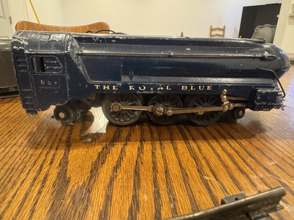 American Flyer No. 350 Baltimore Ohio Royal Blue Loco Full train | eBay