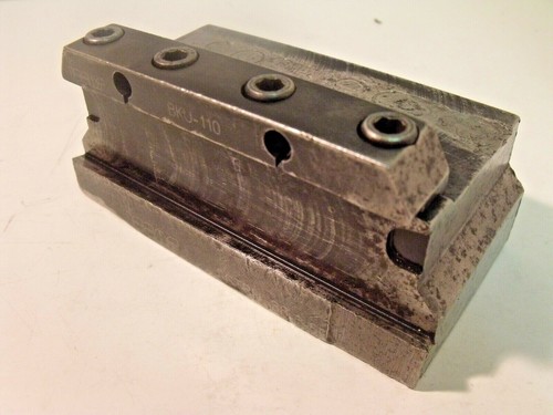 Iscar SGTBU 38.1-6G Block w/ BKU-110 Clamp for 32mm Parting & Grooving ...