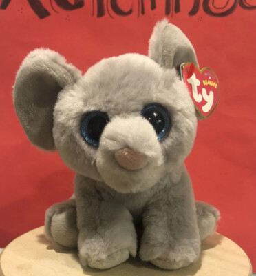 Ty Beanie Baby WHOPPER the Elephant MINT with MINT TAGS Stuffed Plush ...