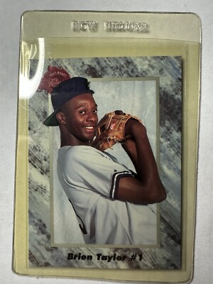 Brien Taylor 1991 Classic Draft Picks LP7 Top Pick baseball card ...