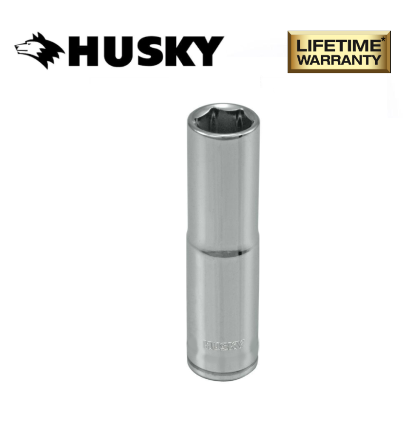 New Husky Socket 1/4", 3/8" or 1/2" Drive 6/12 Pt Shallow / Deep SAE mm ...