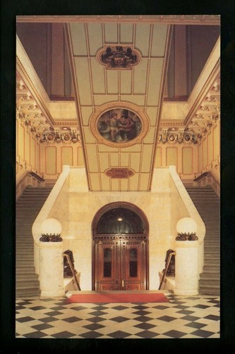 Pennsylvania PA postcard Philadelphia, Masons Masonic Temple interior ...