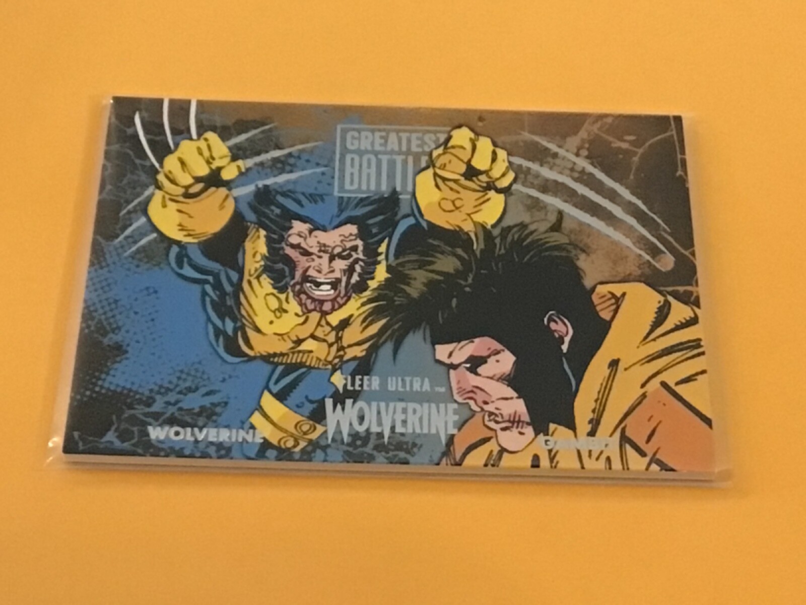 2023 FLEER ULTRA WOLVERINE Greatest Battles Wolverine vs Gambit #GB-20 ...