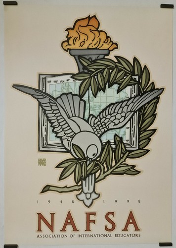 Lance Goines David Nafsa 1998 Poster Original Advert Education | eBay