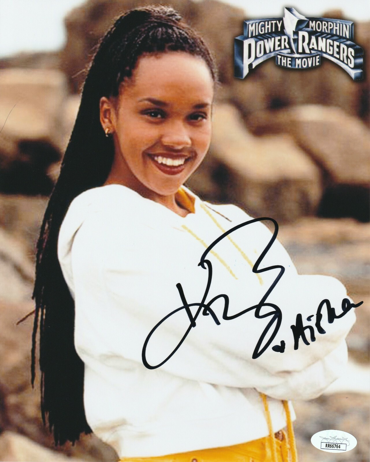 Mighty Morphin Power Rangers signed Karan Ashley 8x10 photo JSA COA | eBay