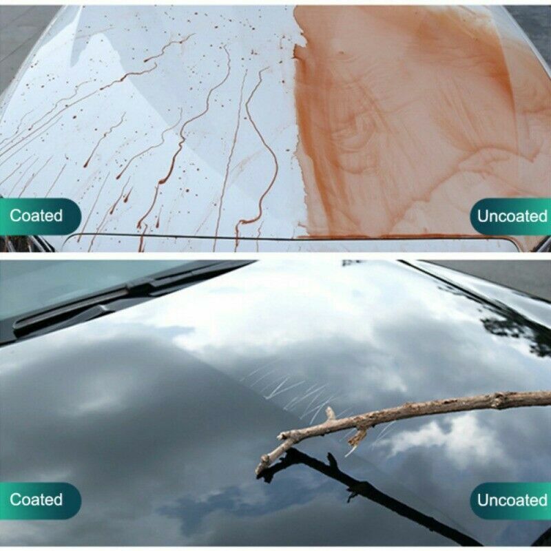 9H Liquid Nano Super Hydrophobic Ceramic Car Glass Coating Paint Care ...