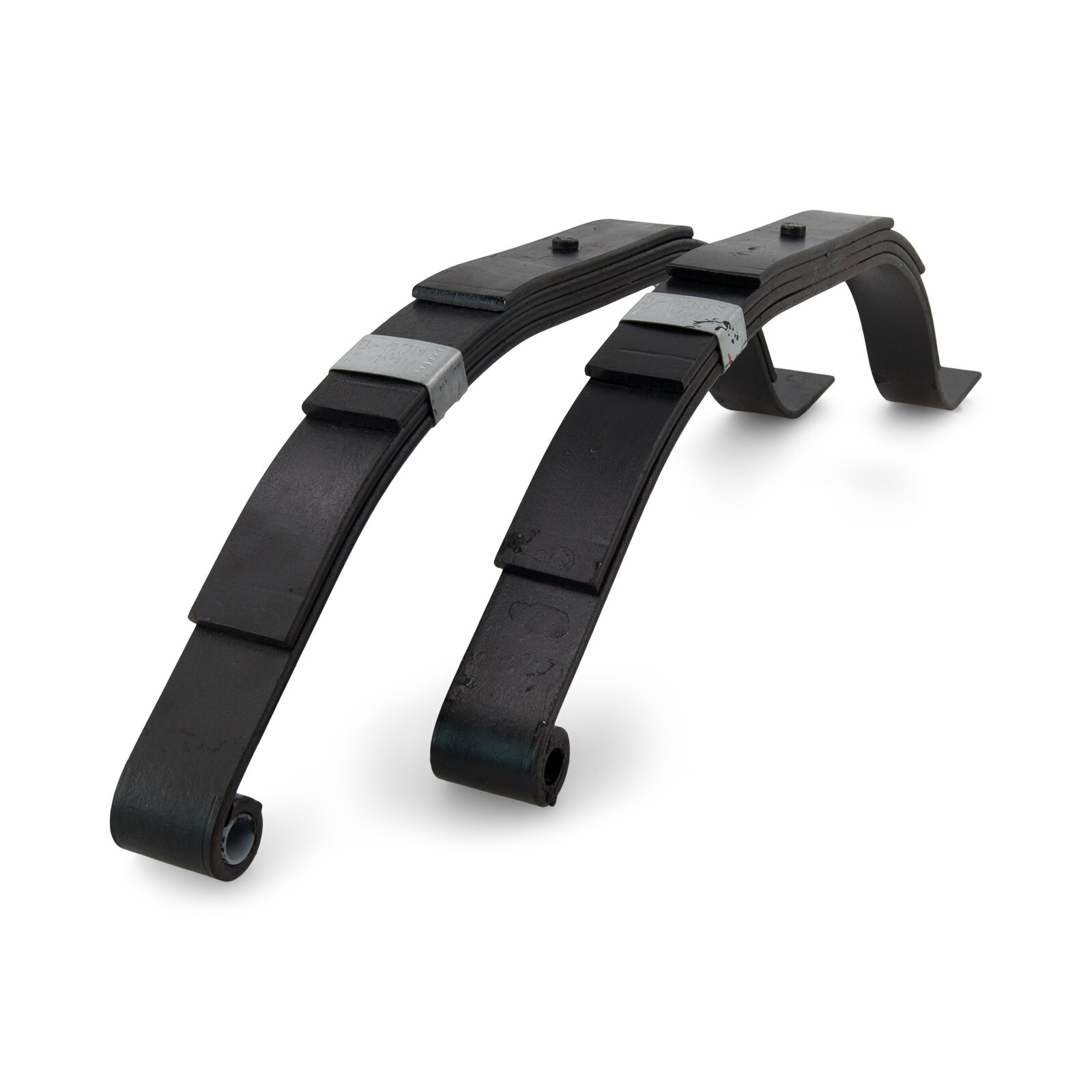 (2) Boat Trailer Slipper Style Leaf Springs 25" 4 Leaf 2000lbs Capacity ...