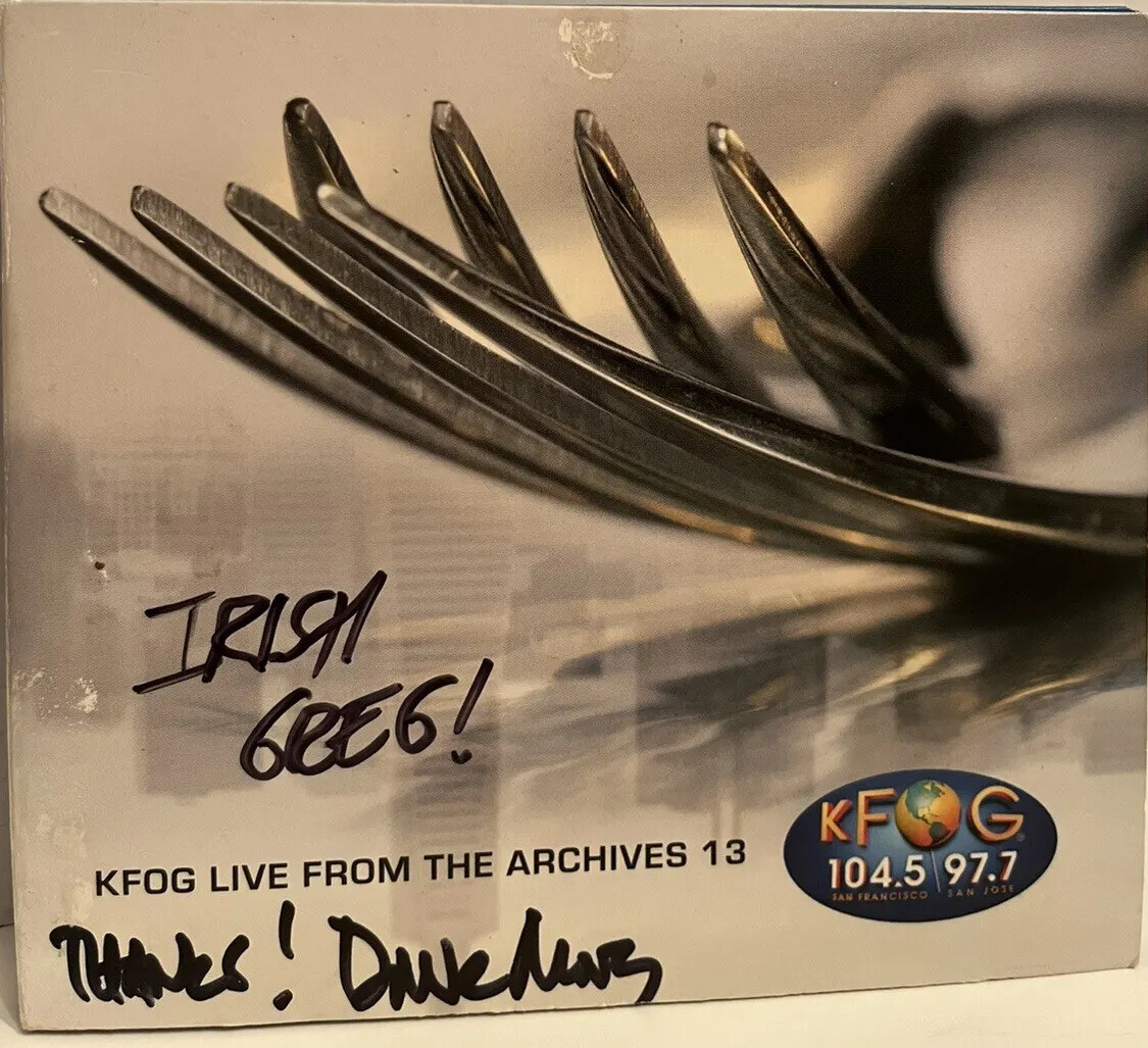 Kfog Logo Vtg '80s KFOG 104.5 Home Of Quality Rock & Roll Bay Area SF